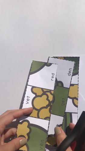 Mystery Picture Puzzles Phonics Games CVC Words Short Vowels a e i o u ...