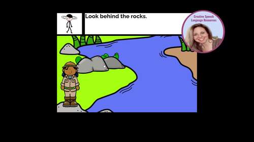 Hide & Seek: Zoo Animals Interactive Speech & Language Activity Actions ...