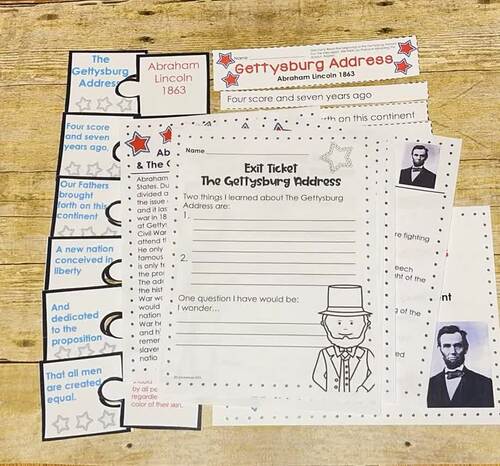Abraham Lincoln : The Gettysburg Address Project by Humble Heart