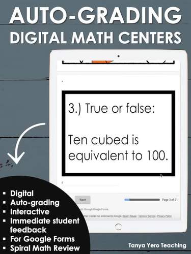 Digital Math Activities 5th Grade Centers Color By Number 5.NBT.2 ...
