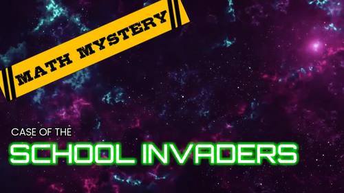 Back to School Math Mystery Activity - 6th Grade Beginning of the Year Game