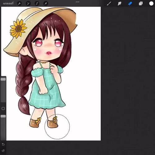 460 Procreate Chibi Stamp Brushes, Procreate Brushes Anime, Manga Comics