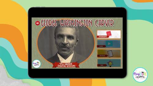 George Washington Carver Digital Biography History Activity, Video ...