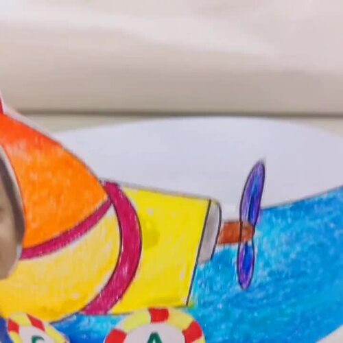 Summer Activities : Submarine Photo Name Headband Hat Paper Crown Craft