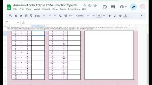 Solar Eclipse 2028 Fraction Addition and Subtraction Operations Pixel ...