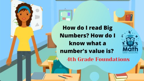 Video Lesson: How to Read Whole Number to the Millions by Math Mini-Lessons