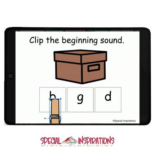 Beginning Sounds Task Cards | Print & Digital | Google Slides™ | TPT