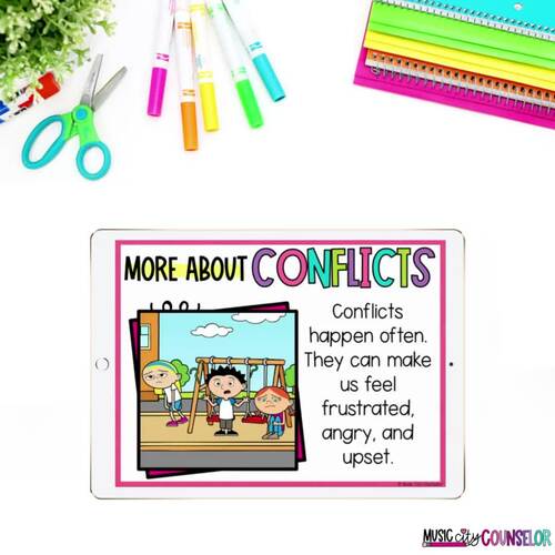 Conflict Resolution Lesson, Resolving Conflicts, Social Skills ...