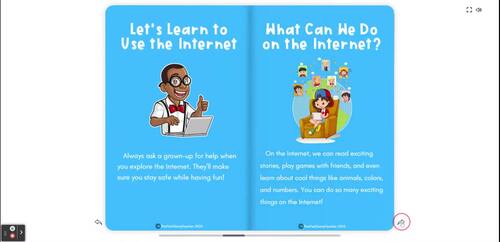 Let's Explore the Internet - a Digital Flipbook by That Tech Savvy Teacher