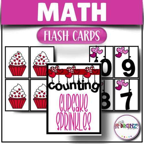 Counting Cupcake Sprinkles | Hands-On Math Activity for Preschool ...