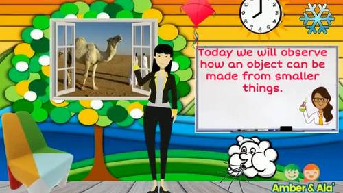 Distance Learning - Observing how larger objects are made from smaller ...