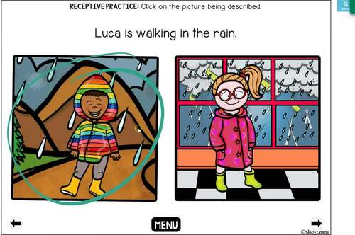 Spring Speech Therapy Activities for Articulation and Language Rain ...