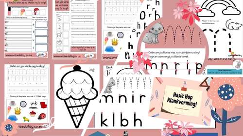 Handwriting: Bunny Hop Letter Formation Activity Bundle by WriteAbility
