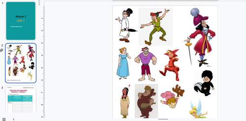 EL Education: Grade 3: Module 3 : Unit 1 Peter Pan Student Notebook