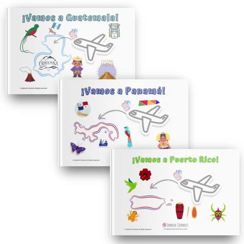 Países Hispanos Spanish Worksheets - Bundle Pack - 3 Countries | TPT