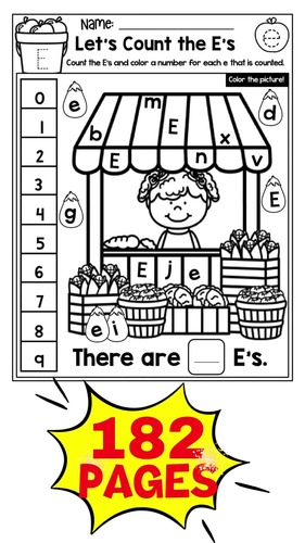 All About Alphabet - Letter Work and Beginning Sounds - Phonics ...