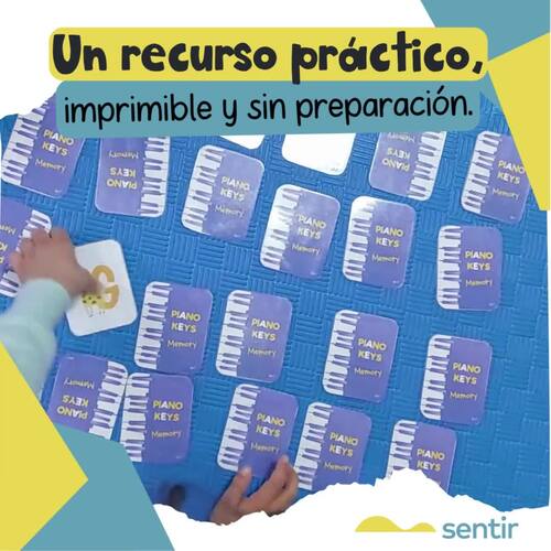 Juego de Memoria de Teclas del Piano – Geografía del teclado para ...