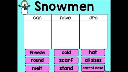 Winter Digital Interactive Notebook Google Classroom | TpT