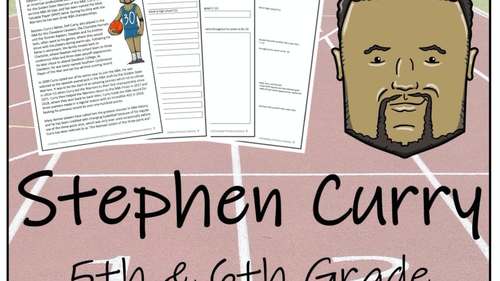Stephen Curry Close Reading Activity | 5th Grade & 6th Grade | TpT