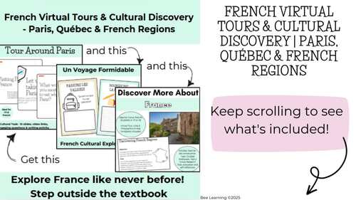 French Travel & Cultural Discovery Bundle - Paris, Québec & French Regions