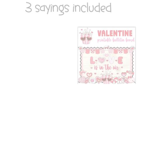 Valentine’s Day Sweethearts Bulletin Board Kit | February Classroom ...