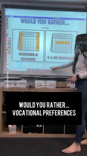 Would You Rather - Life Skills & Vocational Bundle | TPT