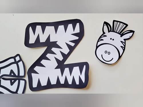 LITTLE Toddler School Lesson Plans Letter Z | Tot School Activities ...