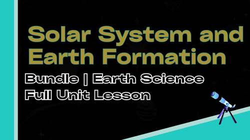 Solar System & Earth Form. PPT & Activities | Earth Science | Full Unit ...