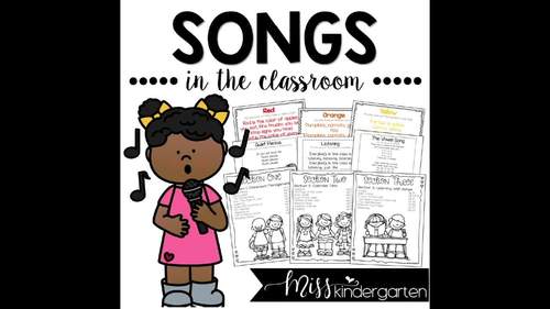 Classroom Management Transition Songs & Calendar Time Songs | TPT
