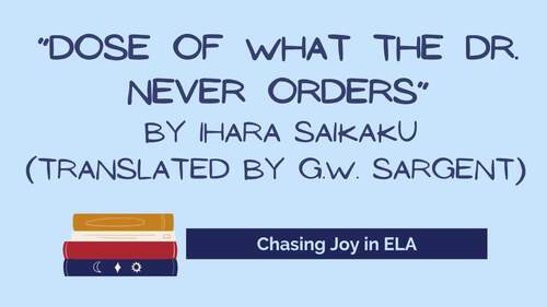 Literary Analysis Short Story: Plot, Theme, Socratic Seminar (Ihara ...