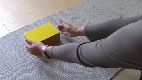 Montessori Sensorial Knobless Cylinder (Yellow Box) by Montessori Tube