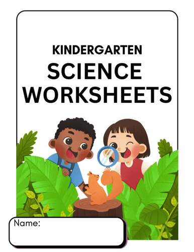 Printable Science Worksheets for Kindergarten | STEM Learning ...