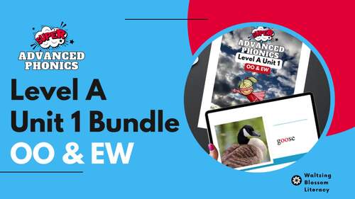 Diphthongs OO & EW Phonics Curriculum, 2nd Grade, Science of Reading ...