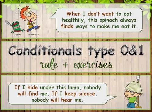 Conditional Sentences Types 2&3 PowerPoint Rule Exercises