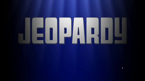Jeopardy Game Template | Double & Final Jeopardy | TV Game Show Style