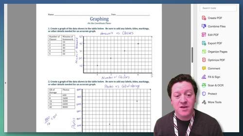 Graphing on the Coordinate Plane by Foiled By Math | TPT