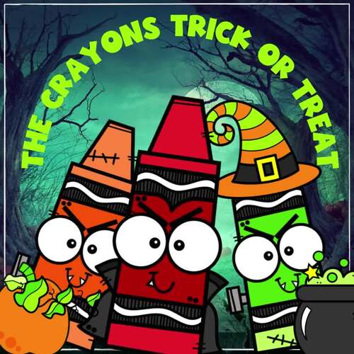The Crayons Trick or Treat Book Activities and Craft | TPT