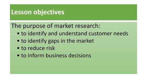 iGCSE Business Topic 4: Marketing by RevisionstationUK | TPT