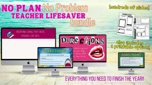 End of Year Fun & Creative Activities | Middle & High School Digital ...