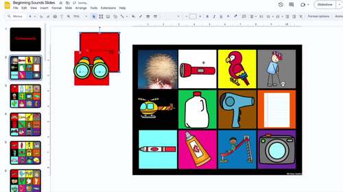 Beginning Sounds Interactive Phonics Slides Digital Puzzles for ...