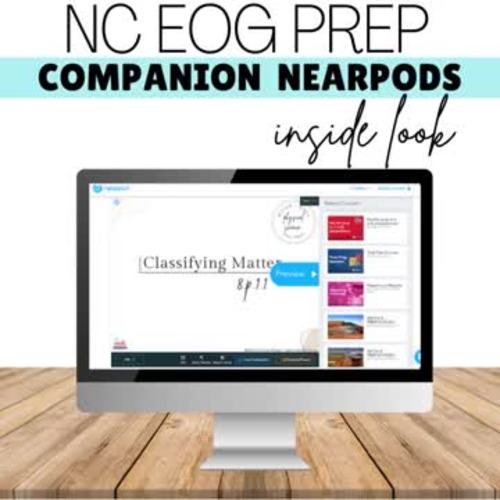 NC EOG Prep - Companion Nearpods - Life Science ALL by Science with Mrs ...