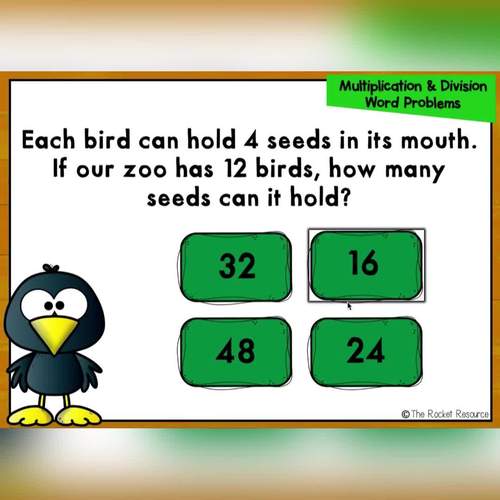 Fall Multiplication & Division Word Problems BOOM™ Cards 3.OA.3 | TpT