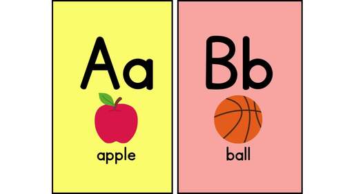 Letters Of The Alphabet Flashcards Pdf/ Alphabet Flashcards Worksheet