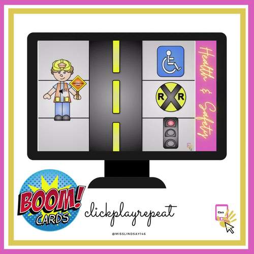 Boom Cards™ Street signs identification by clickplayrepeat | TpT