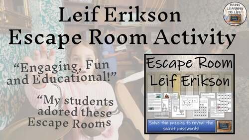 Leif Erikson Escape Room | Social Studies & Middle Ages History Activity