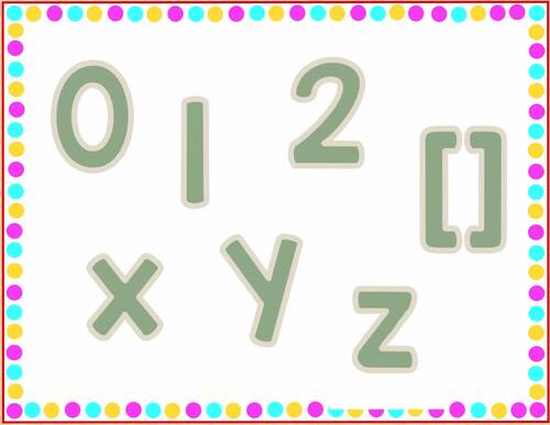 Printable Boho Neutral Bulletin Board Letters, Editable Large Alphabet ...