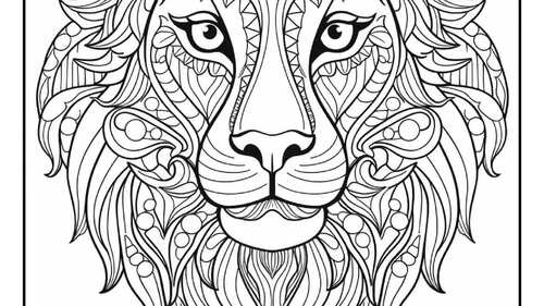 100 Animals Mandala Coloring Pages For Adults-2| Animals Mandala Coloring Book