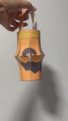 Halloween Pumpkin Lantern Craft Printables Classroom Paper Art Project ...