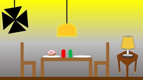 MICROSOFT POWERPOINT: Animated Dinner Table - Animation Project - Add ...