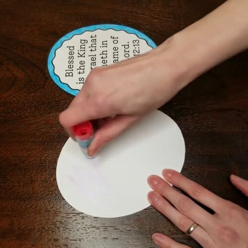 Palm Sunday Fan Bible Craft Sunday School Holy Week Children's Church ...